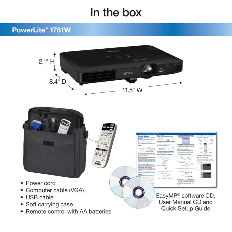 Projectors portable 1781w - Good Guys Imaging Systems